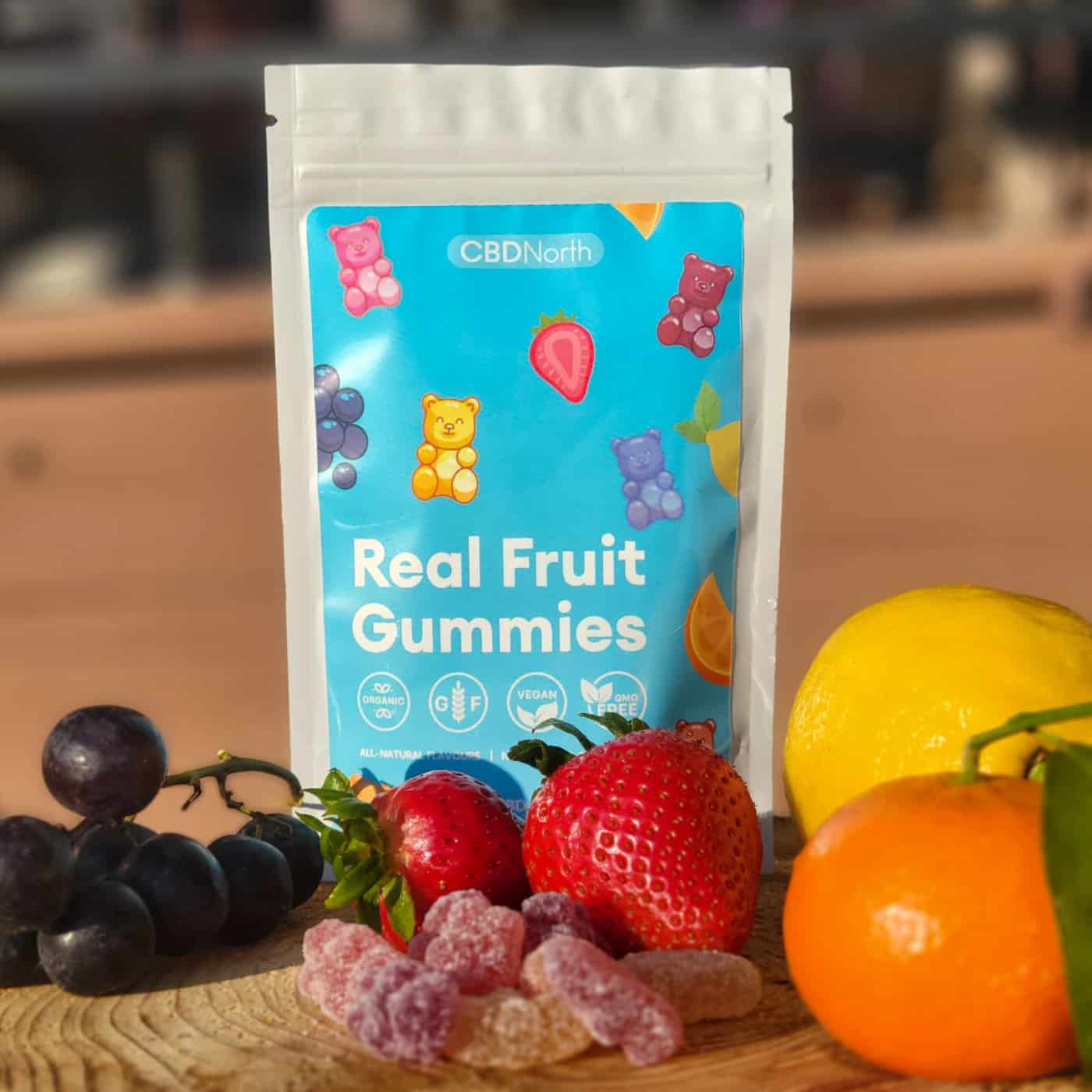 Organic CBD Gummies Canada - 3 Flavors - CBDNorth