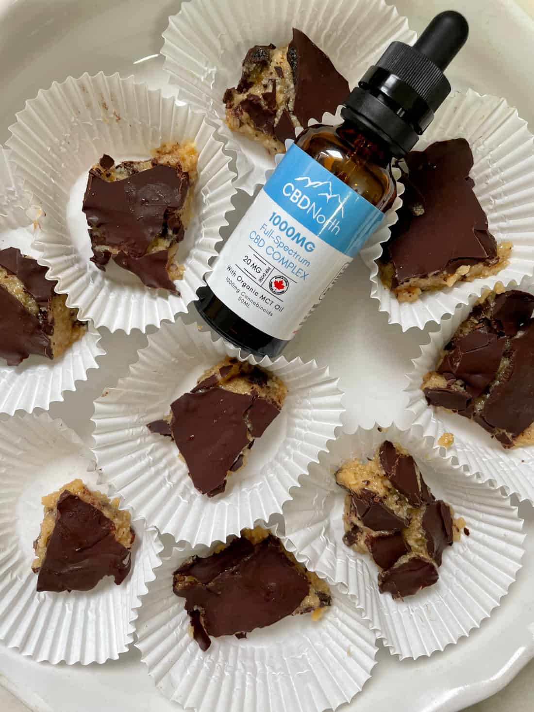CBD-Infused Chocolate Chip Cookie Dough Bites - CBDNorth